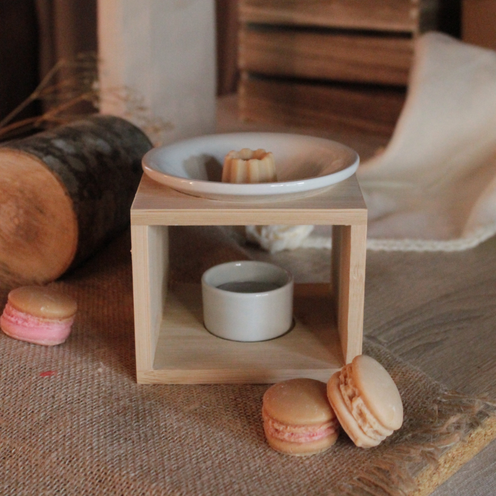 Brûleur à fondants parfumés "le cube" - Alliance Spirituelle